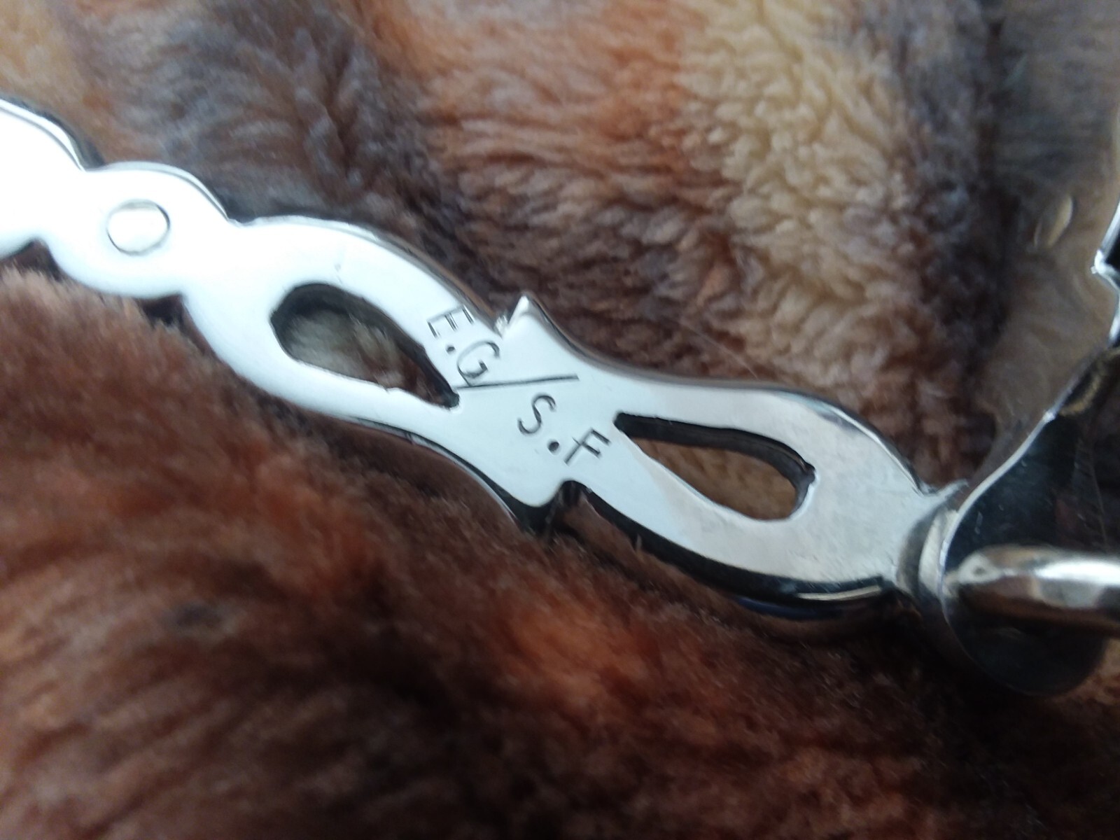 Amazing collectible vintage silver El Gato 5" eagle and shield bit | eBay