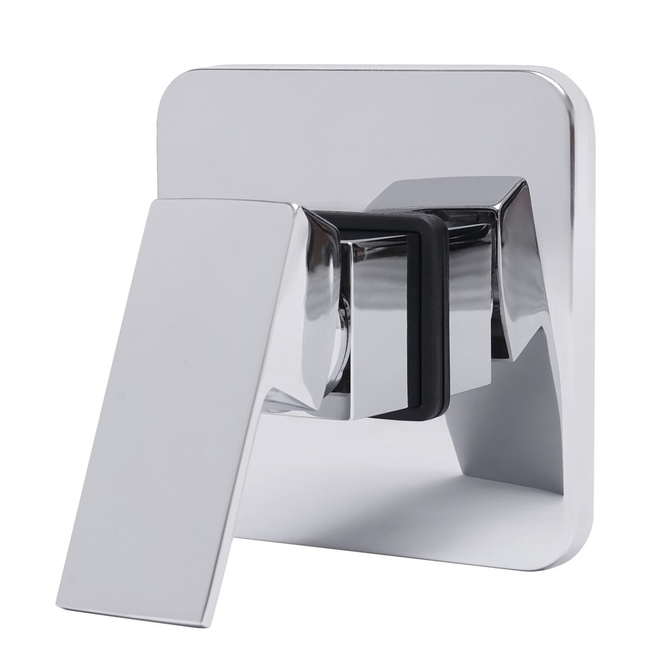 Wall Mount Shower Tap Control Valve Single Handle Brass Hot & Cold ...