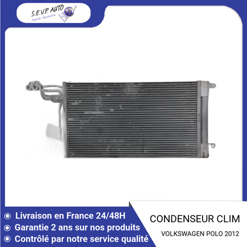 🇫🇷 CONDENSEUR CLIMATISATION VOLKSWAGEN POLO 2005- ♻️ 6C0816411B | eBay