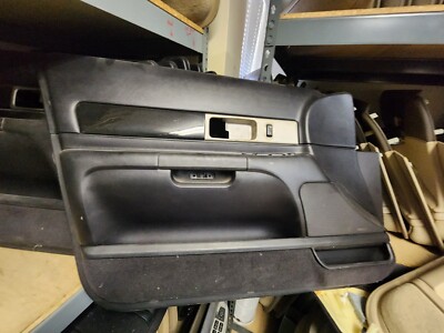 2003-2006 Lincoln LS Left Front Driver Interior Door Panel Black ...