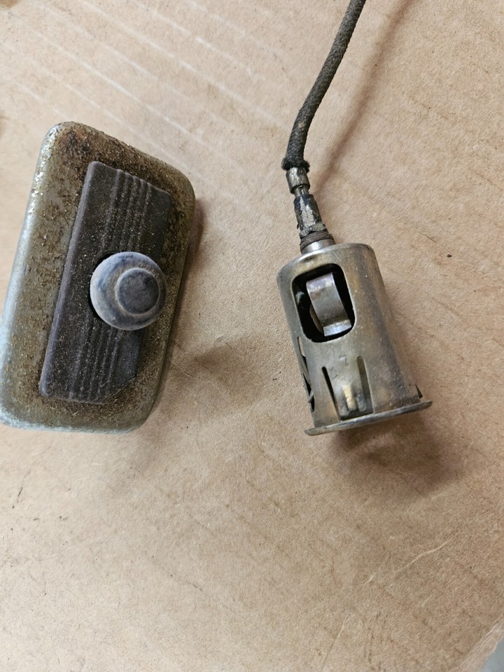 1940s Lincoln Continental zephyr switches controls lock ciggerette ...