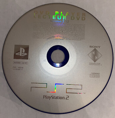 PS2 DVD Player (Lecteur DVD) Version 2.12 PlayStation 2 Install Disc | eBay
