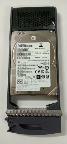 NetApp Seagate 1.2TB 10K SAS 12G 2.5" HDD 108-00321 18R1085 X425A-R6 ...