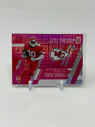 2017 Unparalleled Football Jehu Chesson Escher Squares RC Card #292 ...