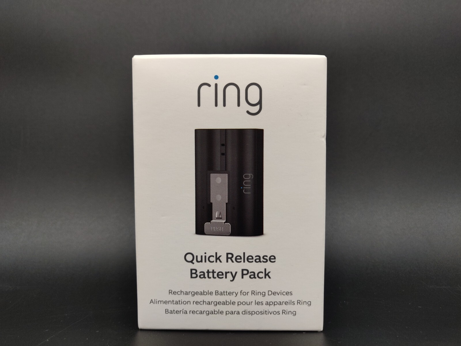 NEU: Ring Quick Release Battery Pack Micro-USB Grau Schnellspanner-Akkupack 842861101041 | eBay.de