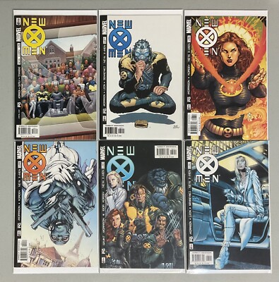 🔥MCU Comic Keys🔥New X-Men #126 127 128 129 130 131 (2002)🔥NM-(9.0-9.6)🔥 ...