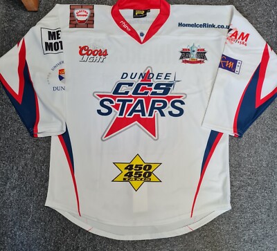 Dundee Stars EIHL - Sean Ringrose 2014/15 Playoff Ice Hockey Jersey | eBay