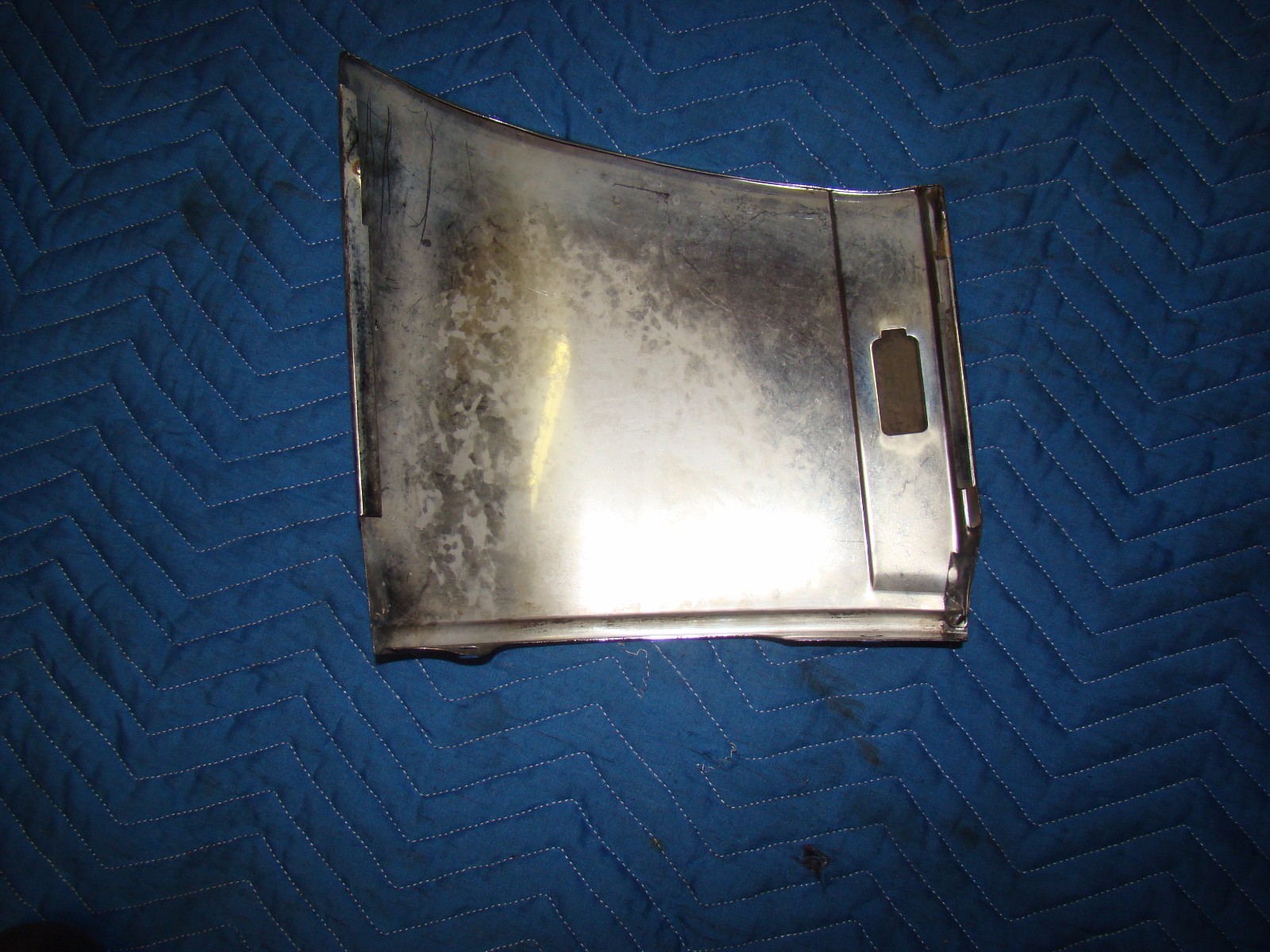 Cadillac FLEETWOOD BROUGHAM CHROME Front Fender REAR DRIVER LEFT TRIM ...