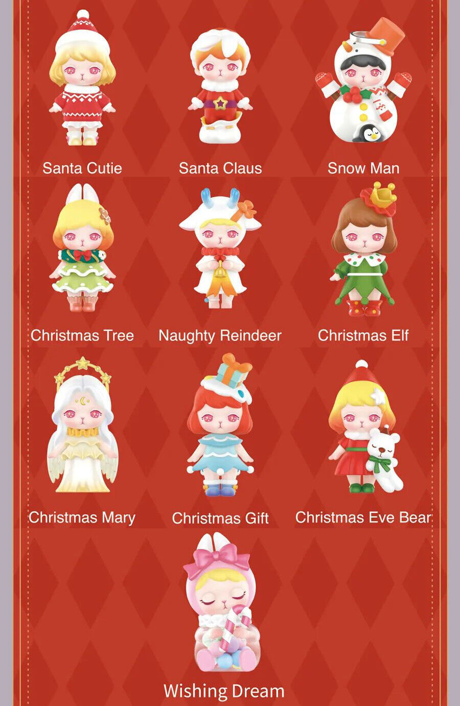 POP MART Bunny Christmas Series 2021 Confirmed Blind Box Figure You ...