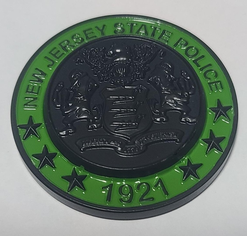 NJSP New Jersey State Police St Patrick's Day 4 Leaf clover Feat ...
