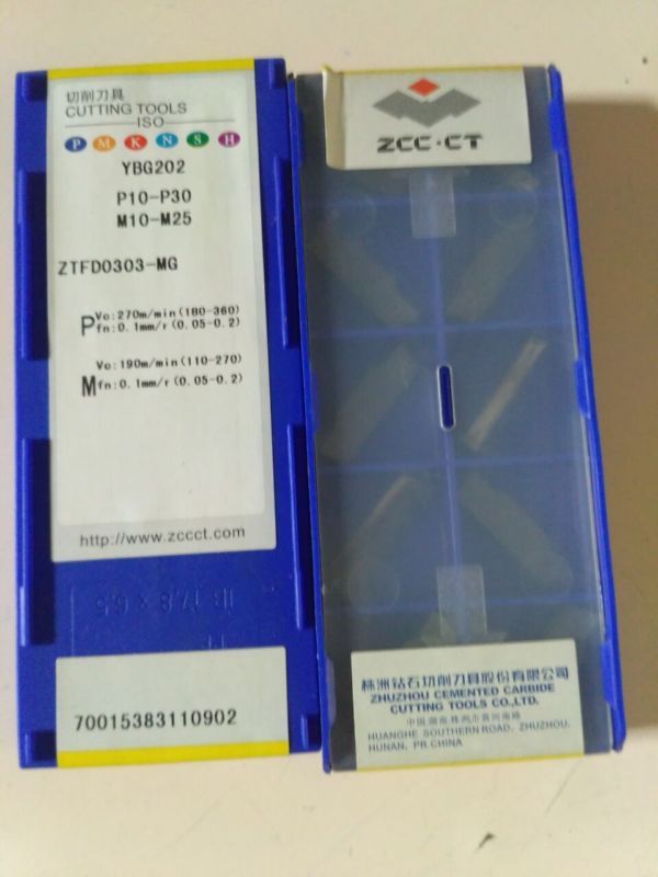 10PCS/Box CNC blade ZTFD0303-MG YBG302 | eBay