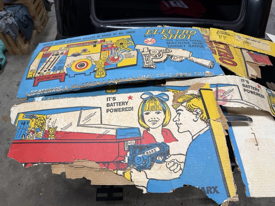 Marx 1960s Electro Shot Rapid Fire Target Range Shooting Game | eBay