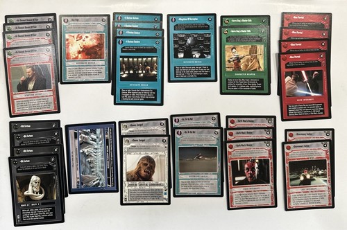 Star Wars CCG Reflections III 3 Premium Lot swccg Decipher 122 Cards NM ...