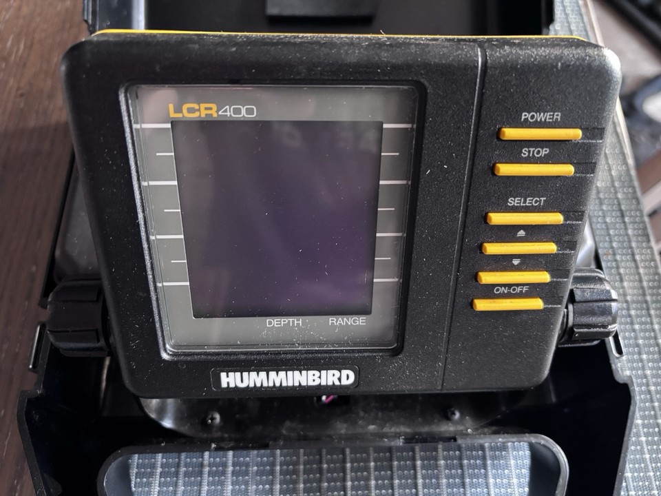 Hummingbird LCR 400 ID Portable Fish finder Untested | eBay