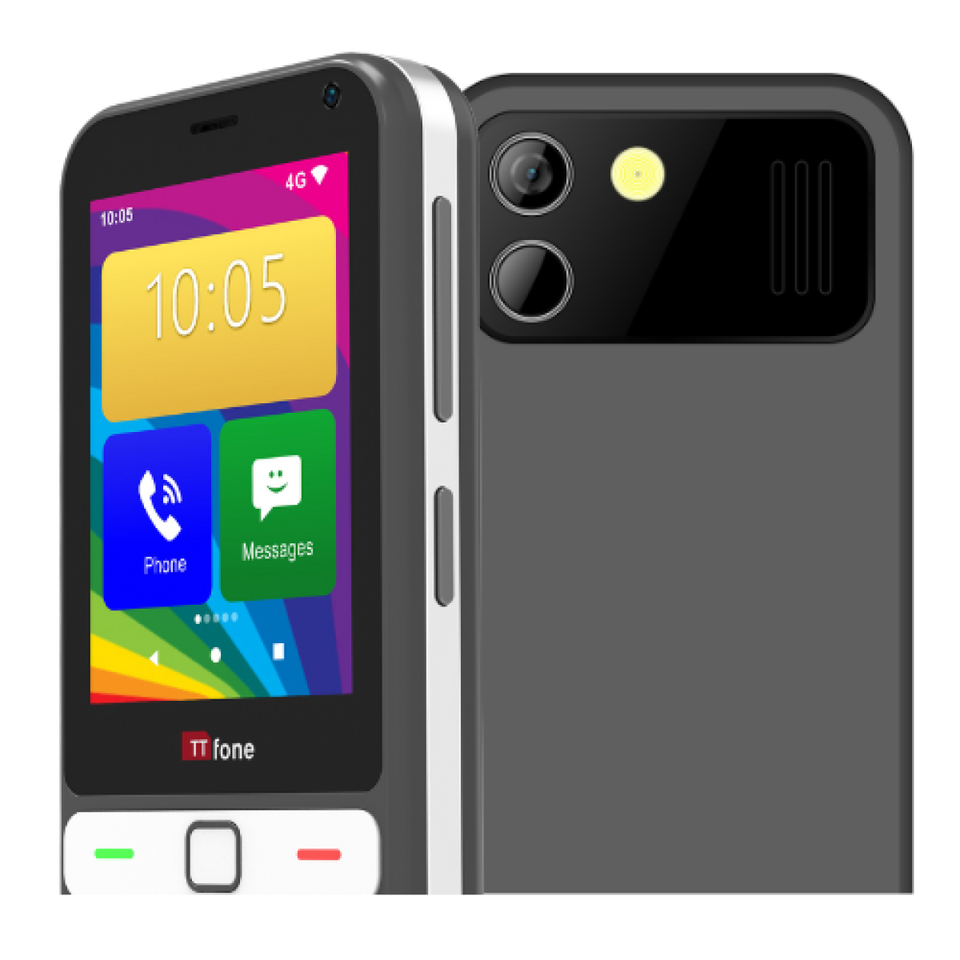 TTfone TT280 4G Dual SIM Android 13 Touchscreen Keypad Mobile Phone ...