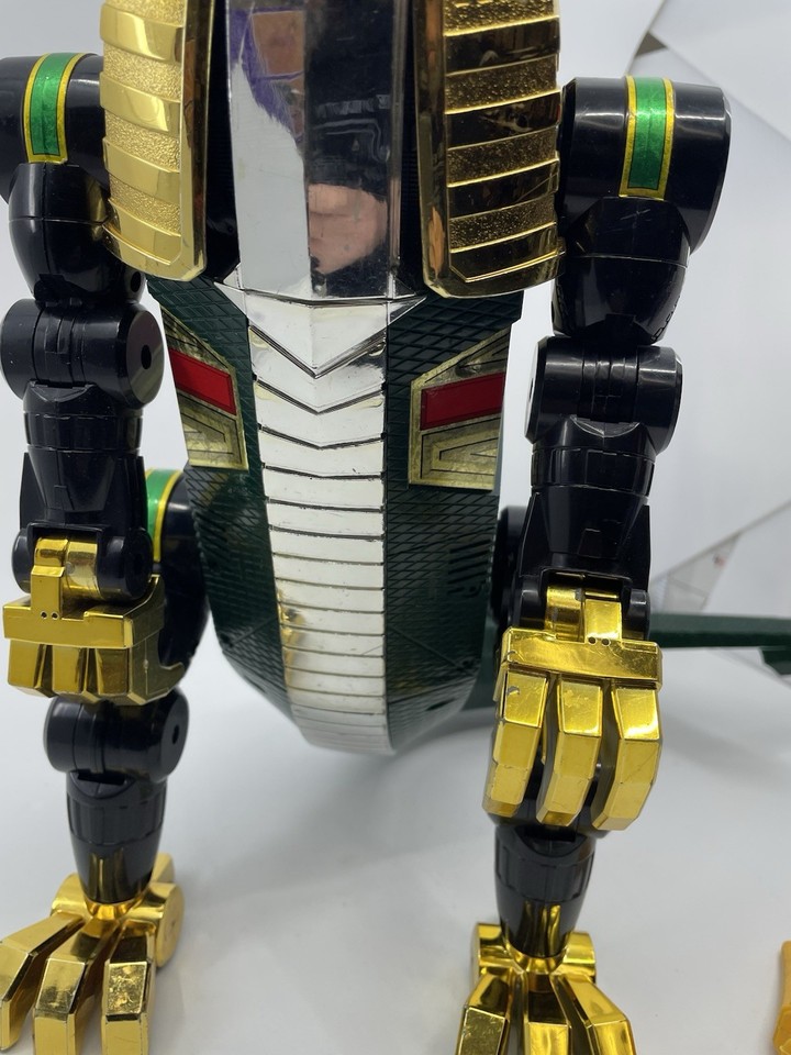 Vintage 1995 Bandai MMPR Power Rangers Serpentera Lord Zedd Power Zord ...