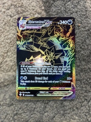 Pokemon Eternatus VMAX Gold Card SV122/SV122 Shining Fates Near Mint ...