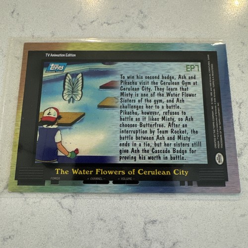Pokemon Card - The Water Flowers of Cerulean City EP7 - TV Animation ...