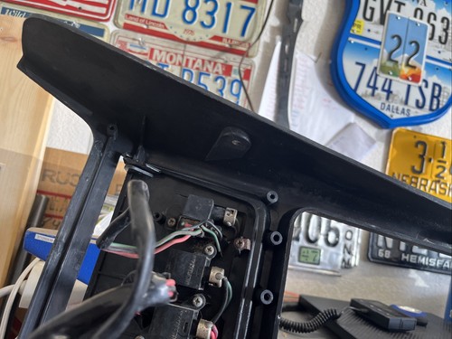 DATSUN 240Z Original Center Console Excellent condition with Choke Knob ...