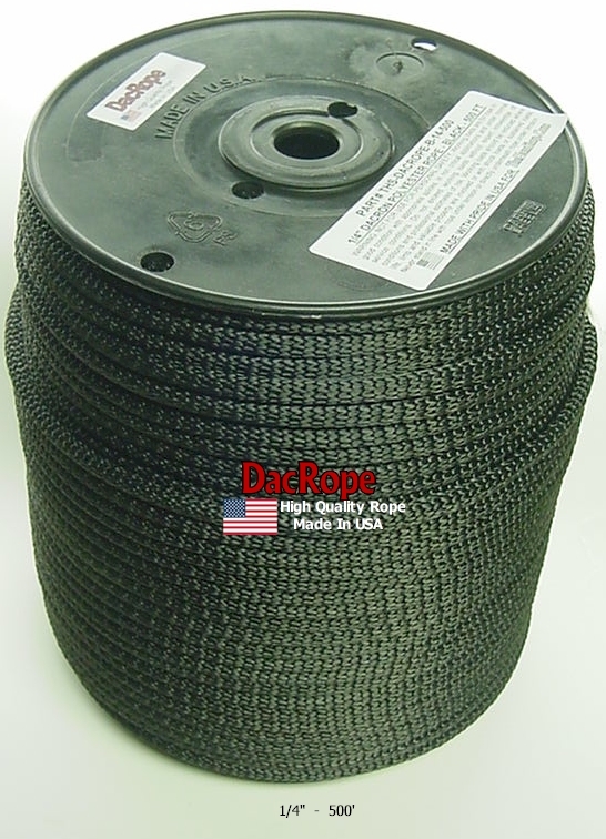 500' 1/4" 100% Dacron Polyester Antenna Support Rope, Doomsday Prepper ...