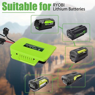 Starlink Mini DC Power Cable for Ryobi 40v Battery, Ryobi 40v Battery ...