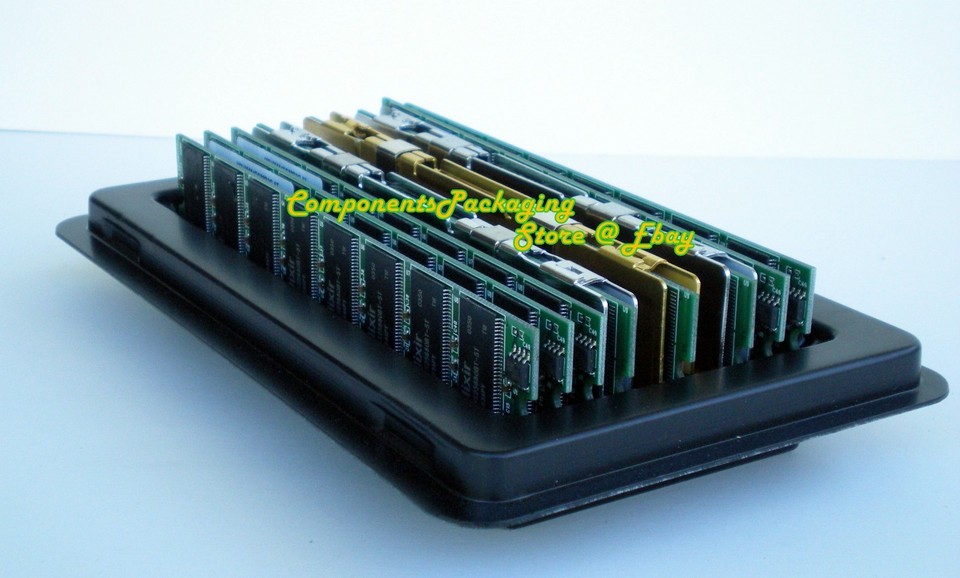 10 RAM DRAM Memory Box Container Tray for DDR DDR2 DDR3 DIMM Modules ...