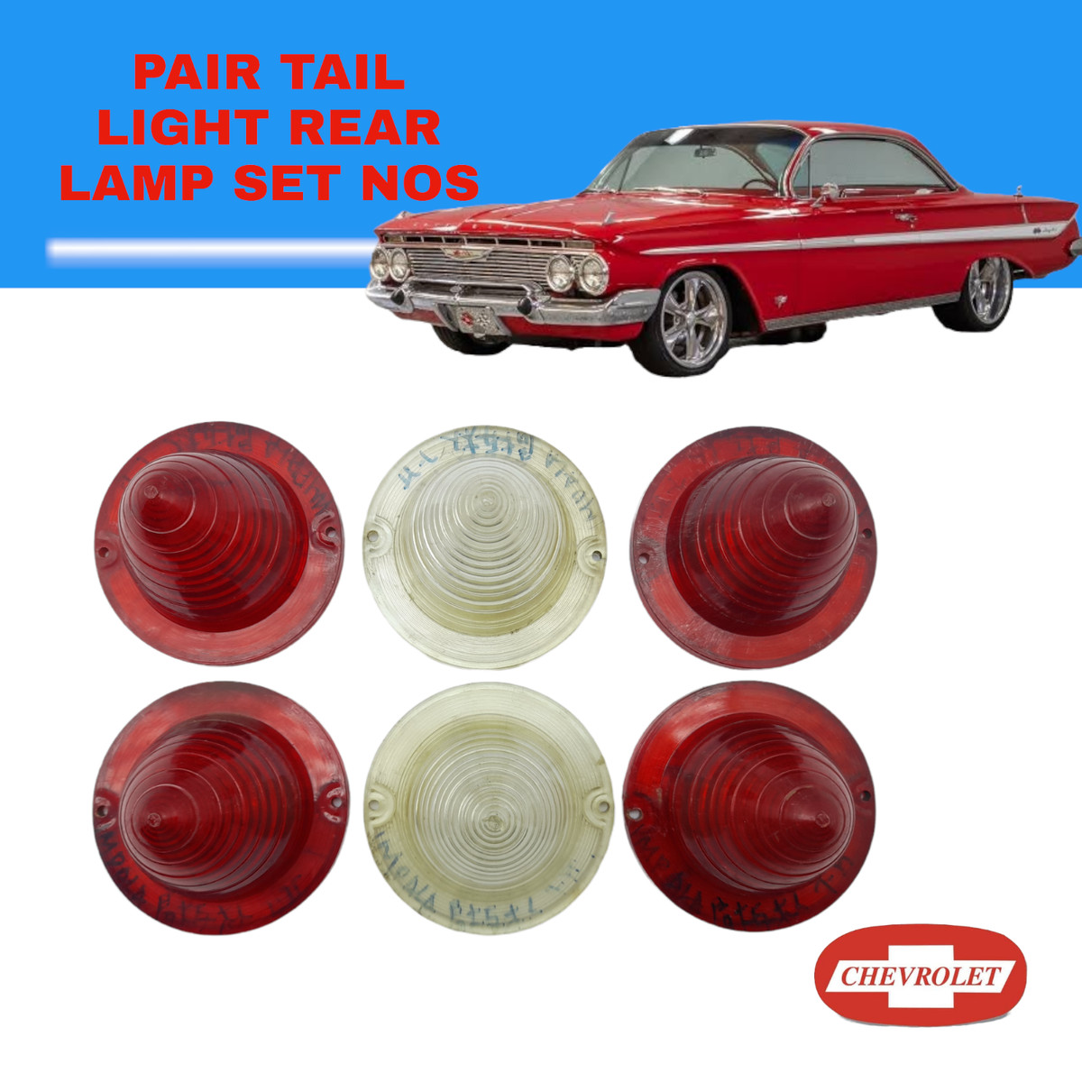 1961 Impala Tail Lights