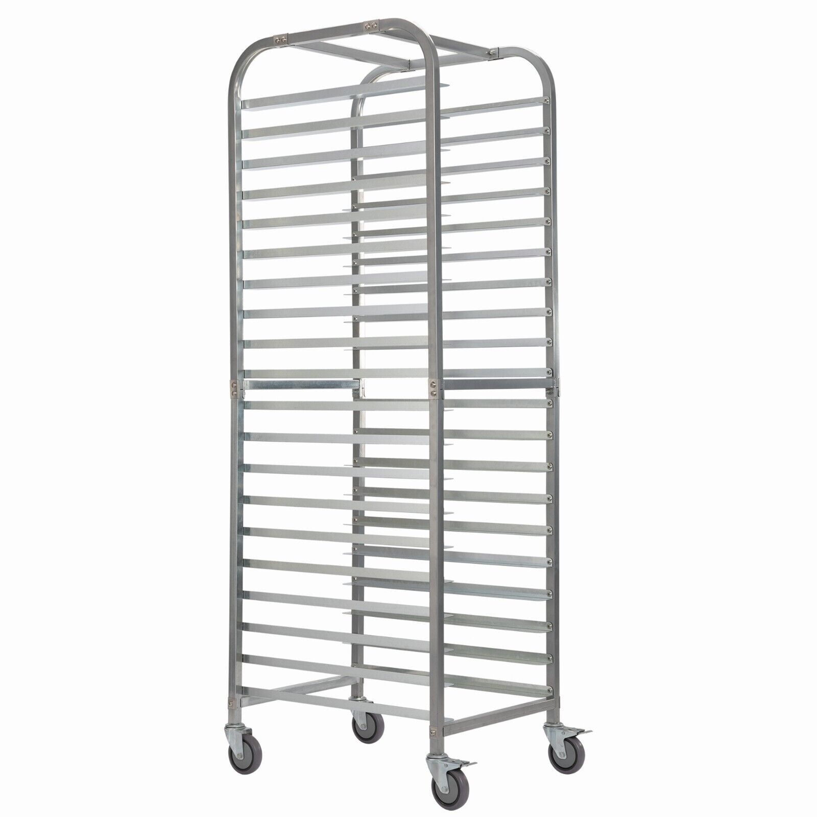 Sandinrayli 20-Tier Pan Rack Bun Shelves Commercial Organizer Unit On ...