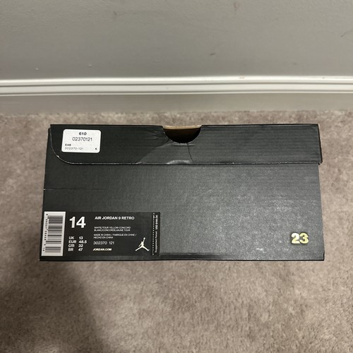 Size 14 - Jordan 9 Retro Kobe Bryant PE BOX ONLY | eBay