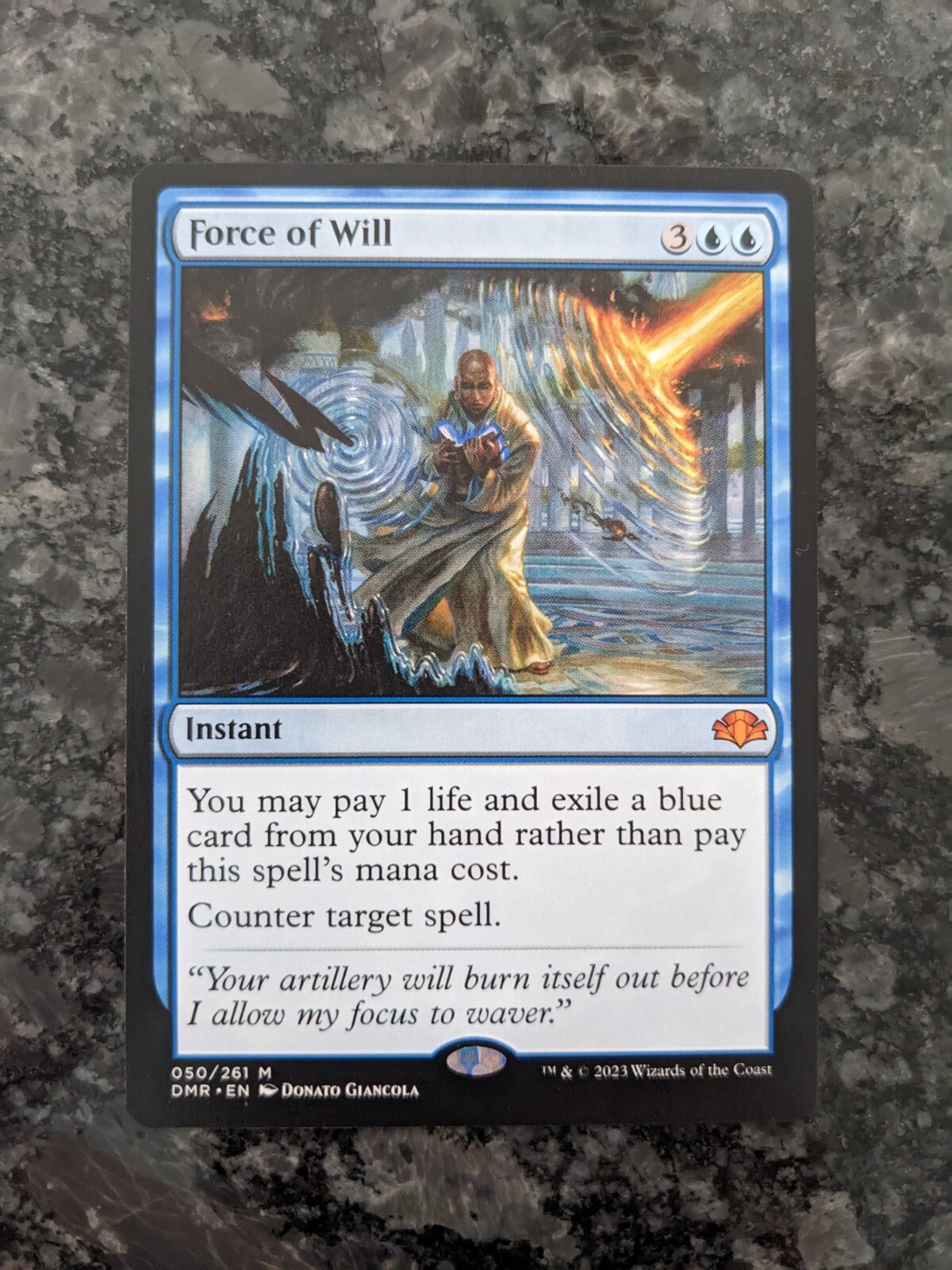 MTG Force of Will Dominaria Remastered 050/261 Regular Mythic | eBay