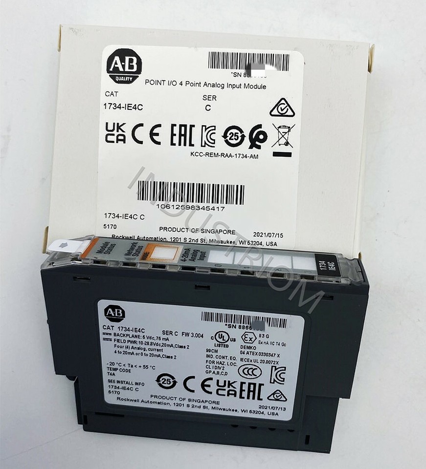 Allen-Bradley 1734-IE4C /C 4 Point Analog Input Module New Sealed ...