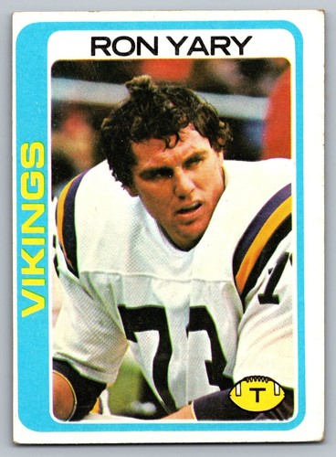 1978 Topps #430 - Ron Yary - HOF EX *TEXCARDS* | eBay