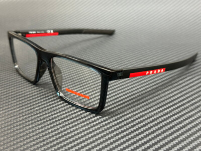 PRADA LINEA ROSSA PS 02QV CZH1O1 Transparent Blue Men's 56 mm ...