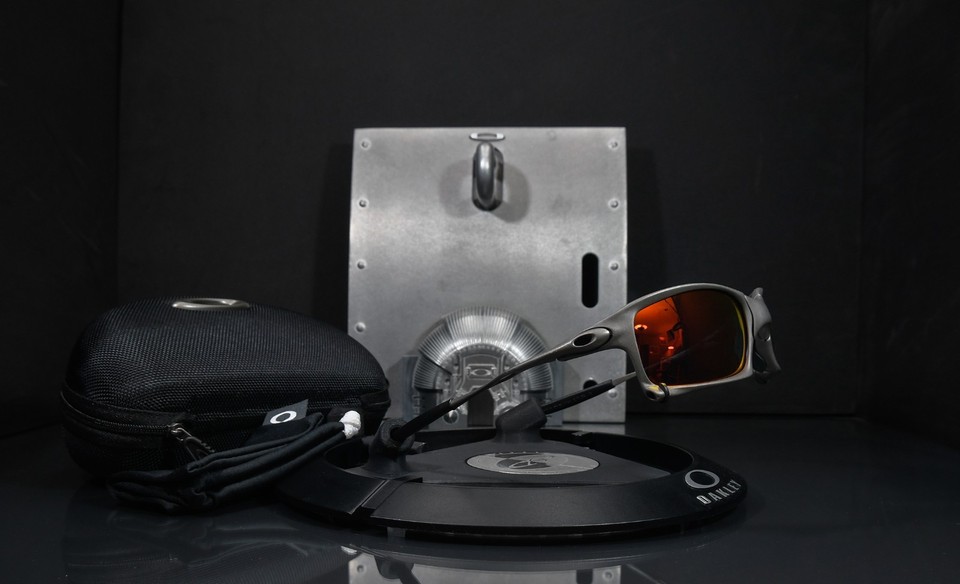 Oakley X-SQUARED X-METAL Finish Sunglasses-Oakley Ruby Lenses ...