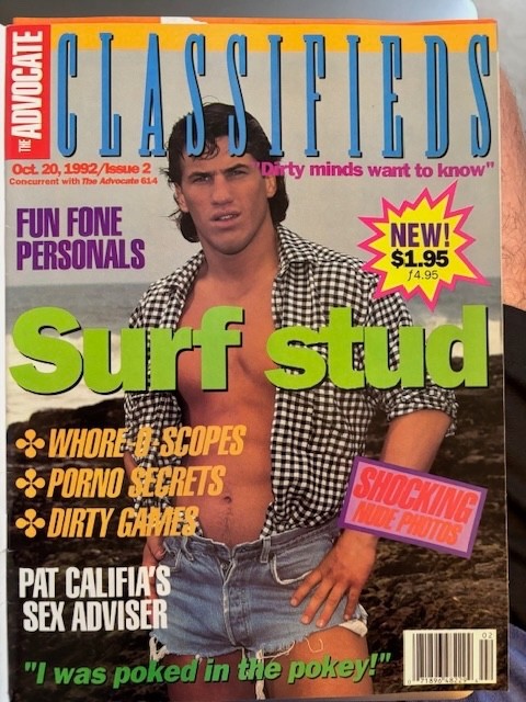 Advocate Classifieds - First 3 Issues (Oct 6/Oct 20/Nov 3, 1992) RARE ...