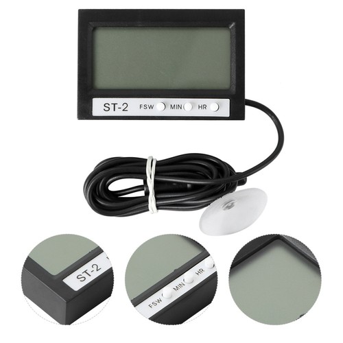 Electronic Digital Thermometer Car Dashboard Decorations Betta Fish ...