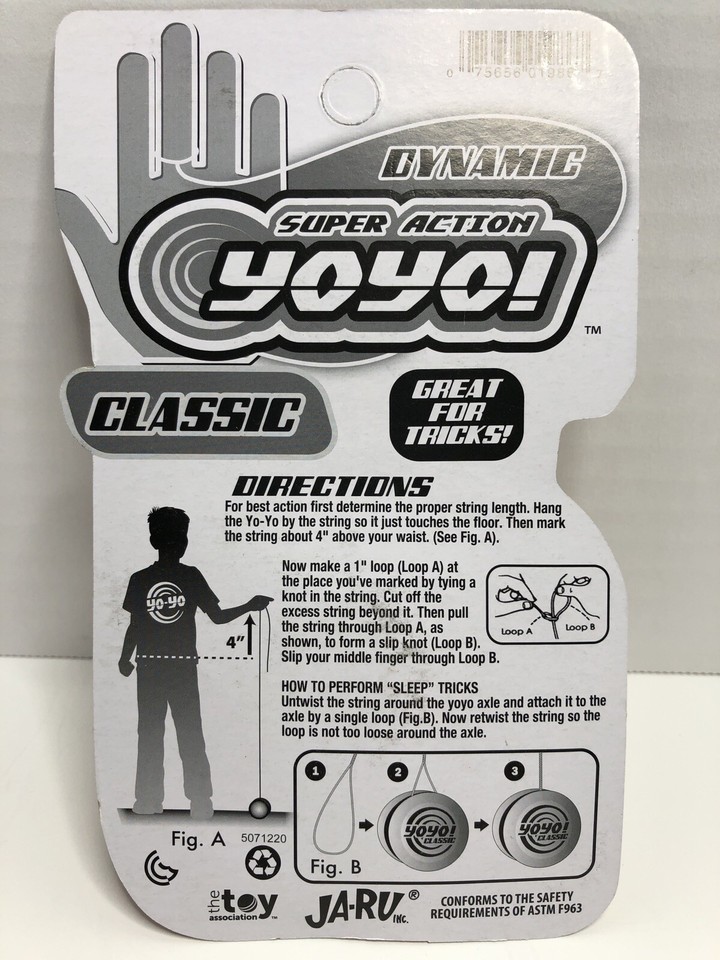 Yo-yo Dynamic Super Action Classic Orange Ja-Ru 75656019867| eBay