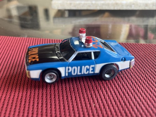 Aurora AFX AMC MATADOR POLICE CAR HO SLOT CAR Nice 1970’s | eBay