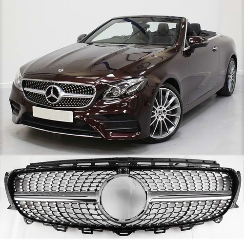 Mercedes 2016-20 Pré-lifting c238 Coupé a238 Convertible Grille Diamant ...