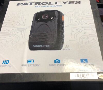 Patrol Eyes Body Camera SC-DV1 PatrolEyes New All models available | eBay