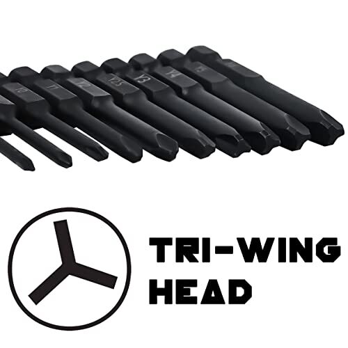 Triwing Bit Set 10 Pack 2.3inches Long Magnetic Heads In The Following ...