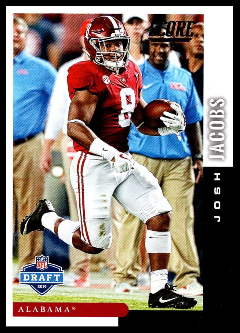2019 Score NFL Draft 2019 Josh Jacobs Alabama Crimson Tide #DFT-7 ...