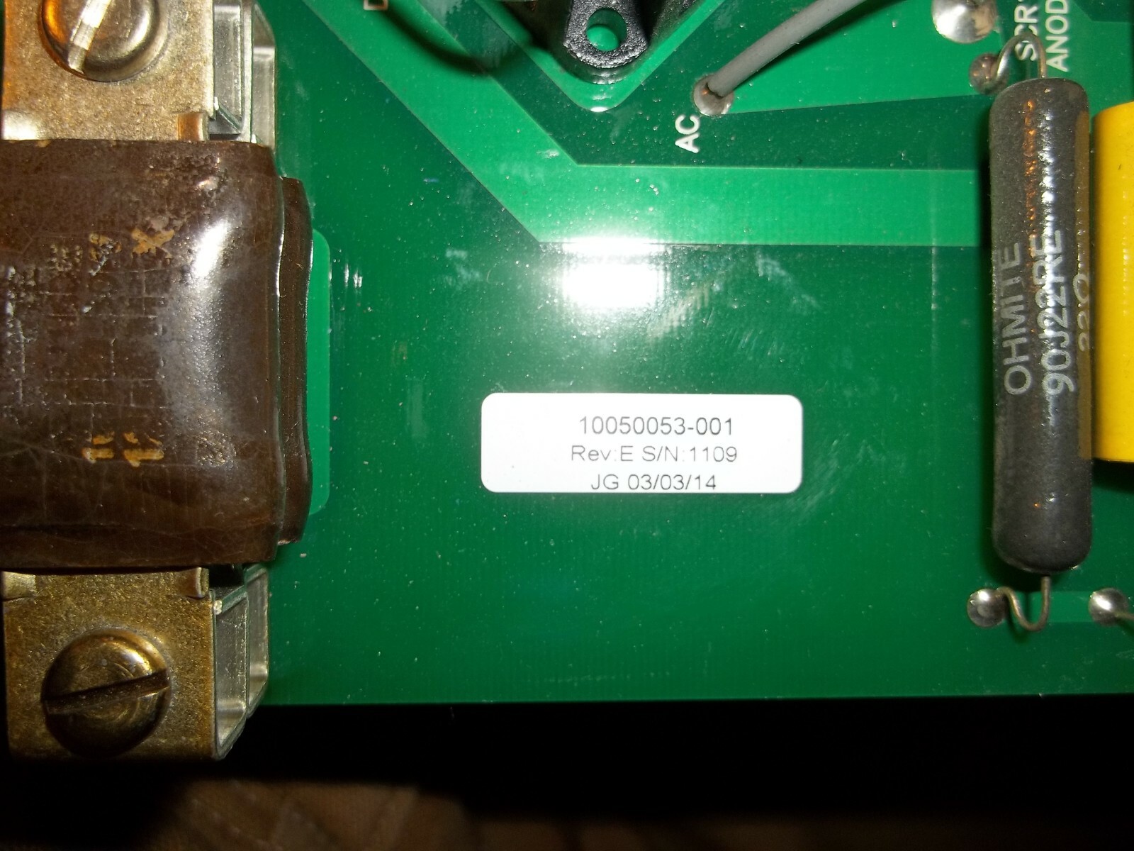 ROSS HILL 0509-61 10050053-001 REV E GENERATOR EXCITER PLC BOARD MODULE ...