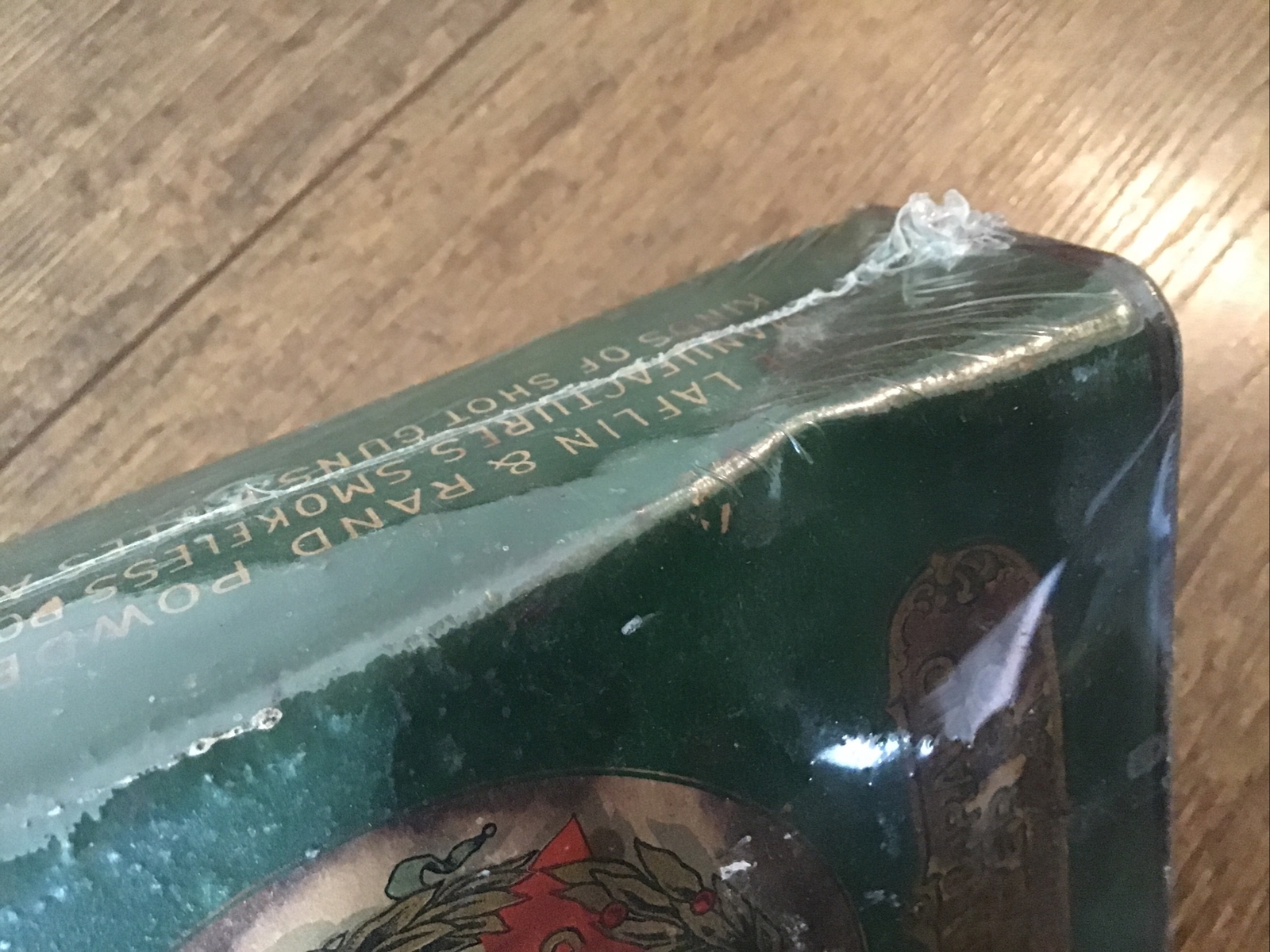 Laflin & Rand Lightning Smokeless Gun Powder For Rifles Tin & Dupont ...