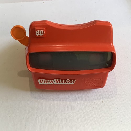 Vintage Red Viewmaster GAF View-Master Viewer Toy Orange Lever | eBay