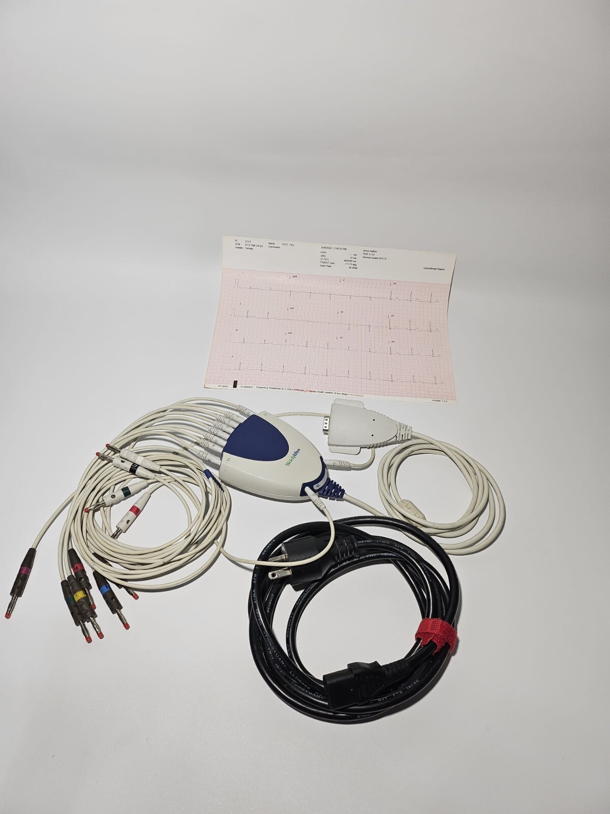 Welch Allyn CP 100 12-Lead Resting Electrocardiograph - White for sale ...