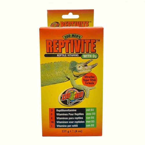 Vitamines ZOOMED REPTIVITE avec D3 227gr | eBay
