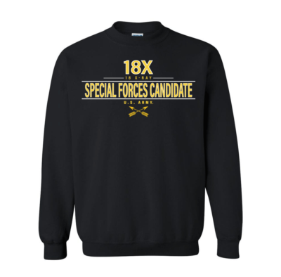 U.S. Army MOS 18X Special Forces Candidate Sweatshirt | eBay