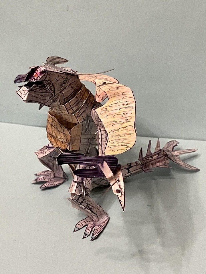ORIGAMI Monsterarts Godzilla: Ion Dragon Monsterverse Monster Figure ...