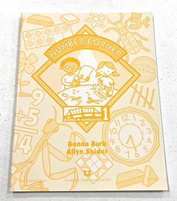 Bridges In Mathematics Number Corner Student Book Grade 1 by Burk ...